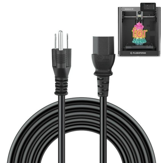 6Ft UL Cord Compatible with Flash Compatible withge Adventurer 5M ...