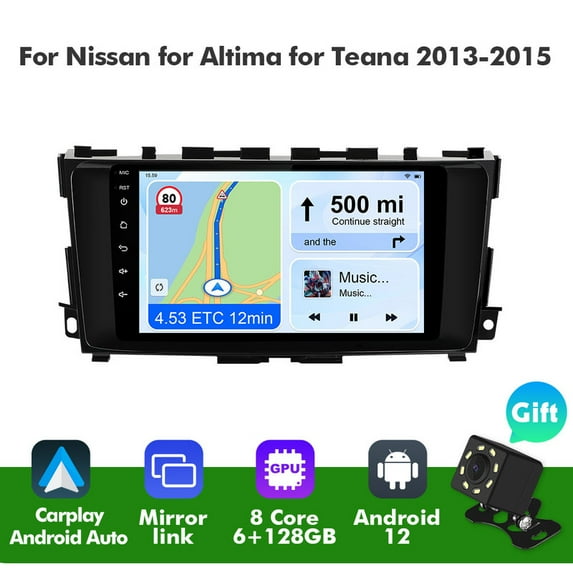 6G 128G Android 12 Car radio for Nissan Altima 2014-2018 Multimedia ...