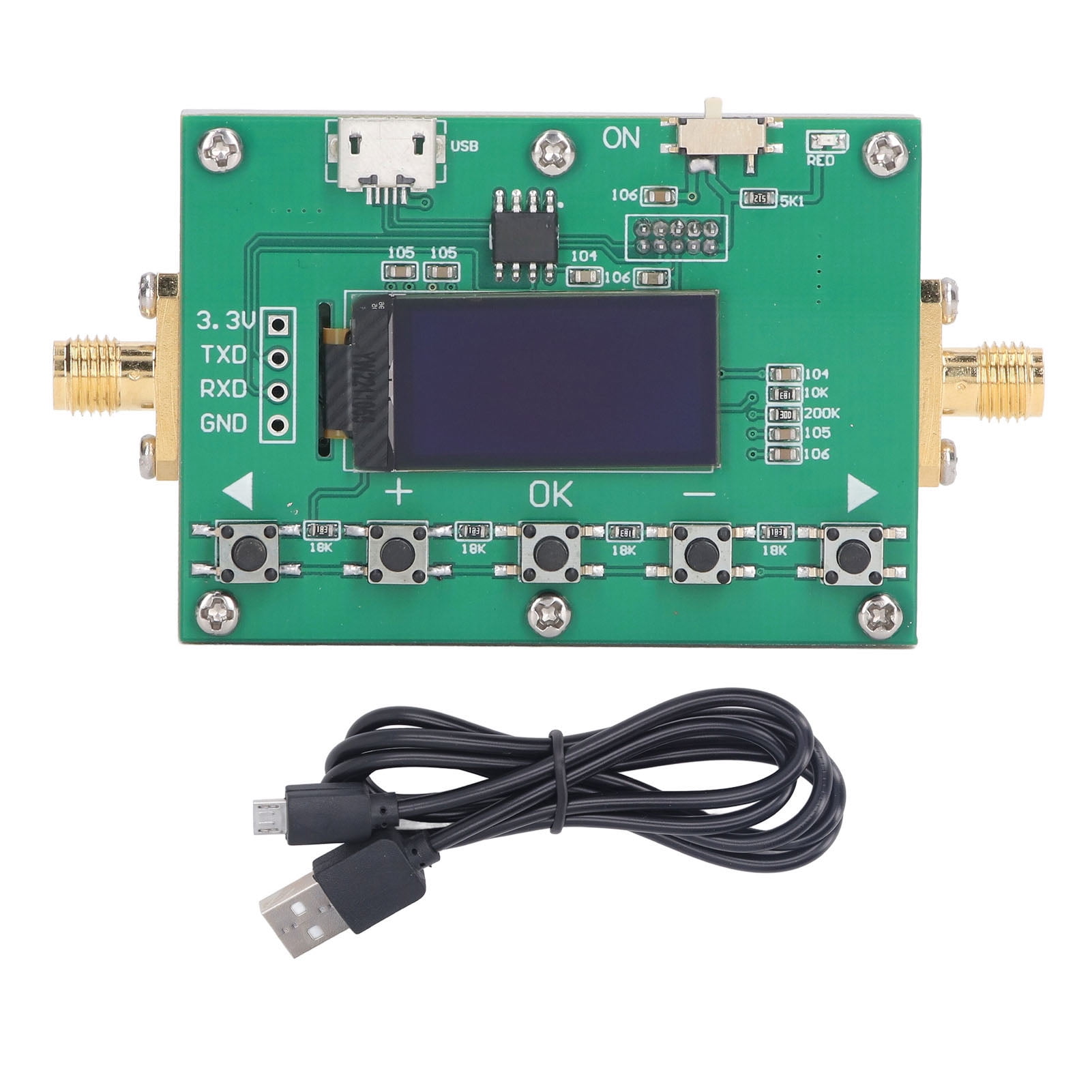 6G Digital Attenuator Module, Programmable 30DB Stepping 0.25DB with ...