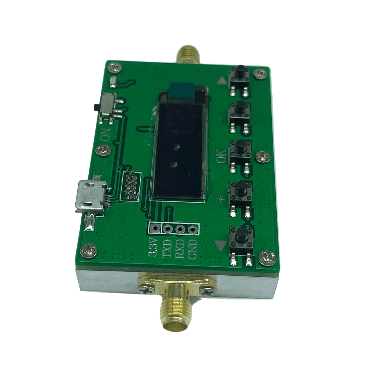 6g Digital Controlled Attenuator 30db Step 025db Oled Display Cnc Shell