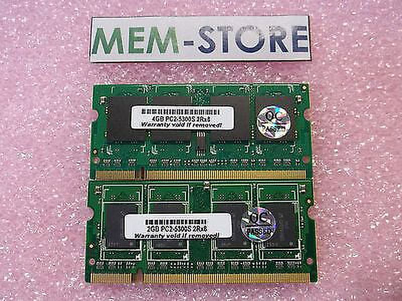 6GB 2GB+4GB DDR2-667 SODIMM Memory MacBook Pro early 2009 MacBook 5,2 2 ...
