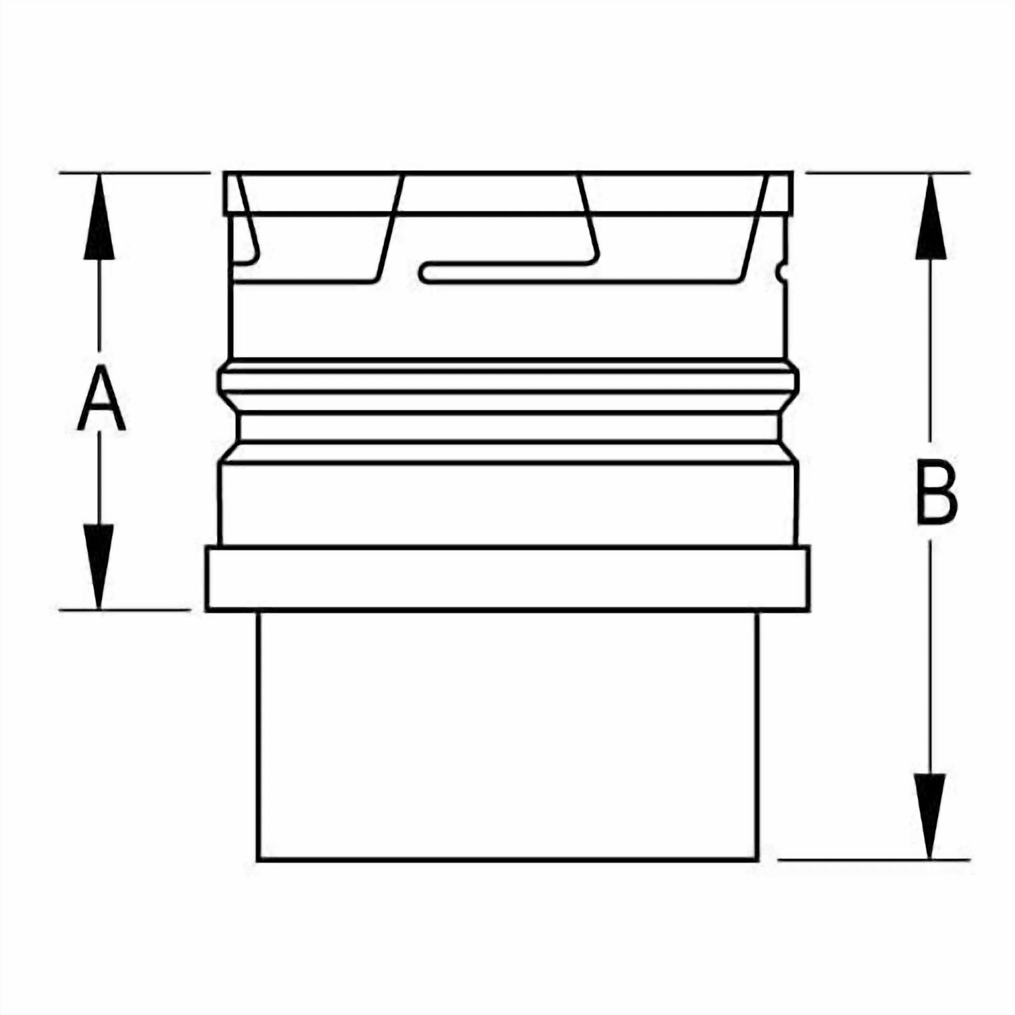 6GVC- 6" Draft Hood Connector- B-Vent - Walmart.com