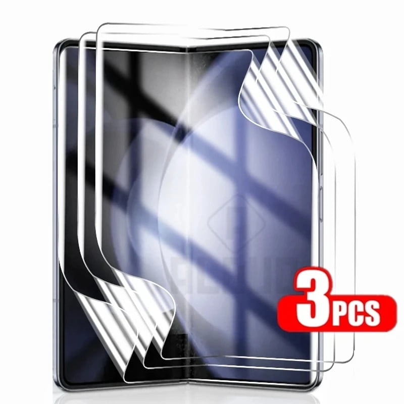 6IN1 Front Glass Inner Film for Samsung Galaxy Z Fold 5 4 3 Camera Lens ...