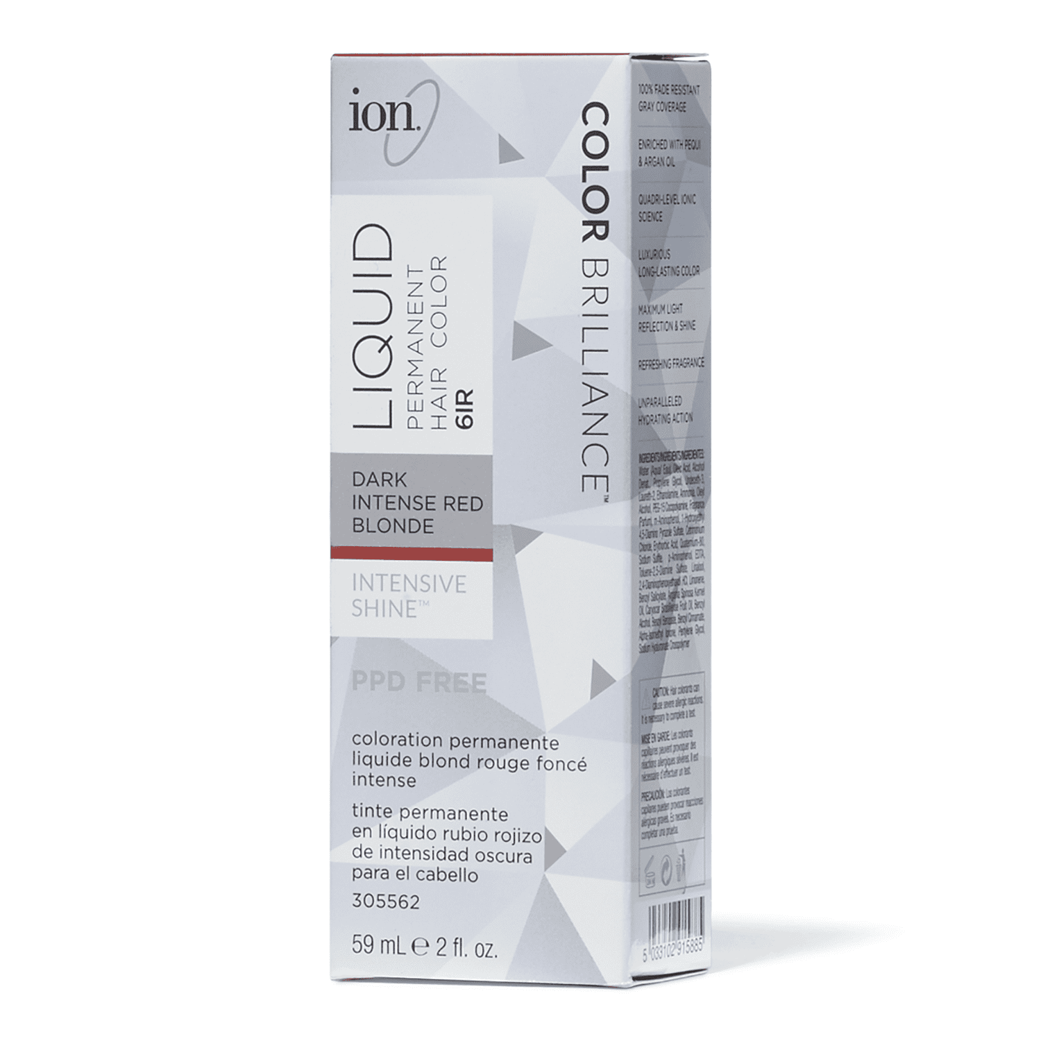 6IR Dark Intense Red Blonde Permanent Liquid Hair Color - Walmart.com