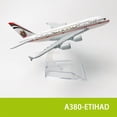 6Inch 15CM A380 A350 A330 A320 Concorde Diecast Airplane Model For Gift ...
