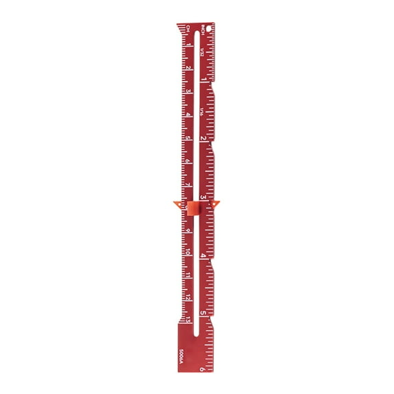 6Inch Sliding Sewing Gauge Sewing Measuring Tool Aluminum Alloy ...