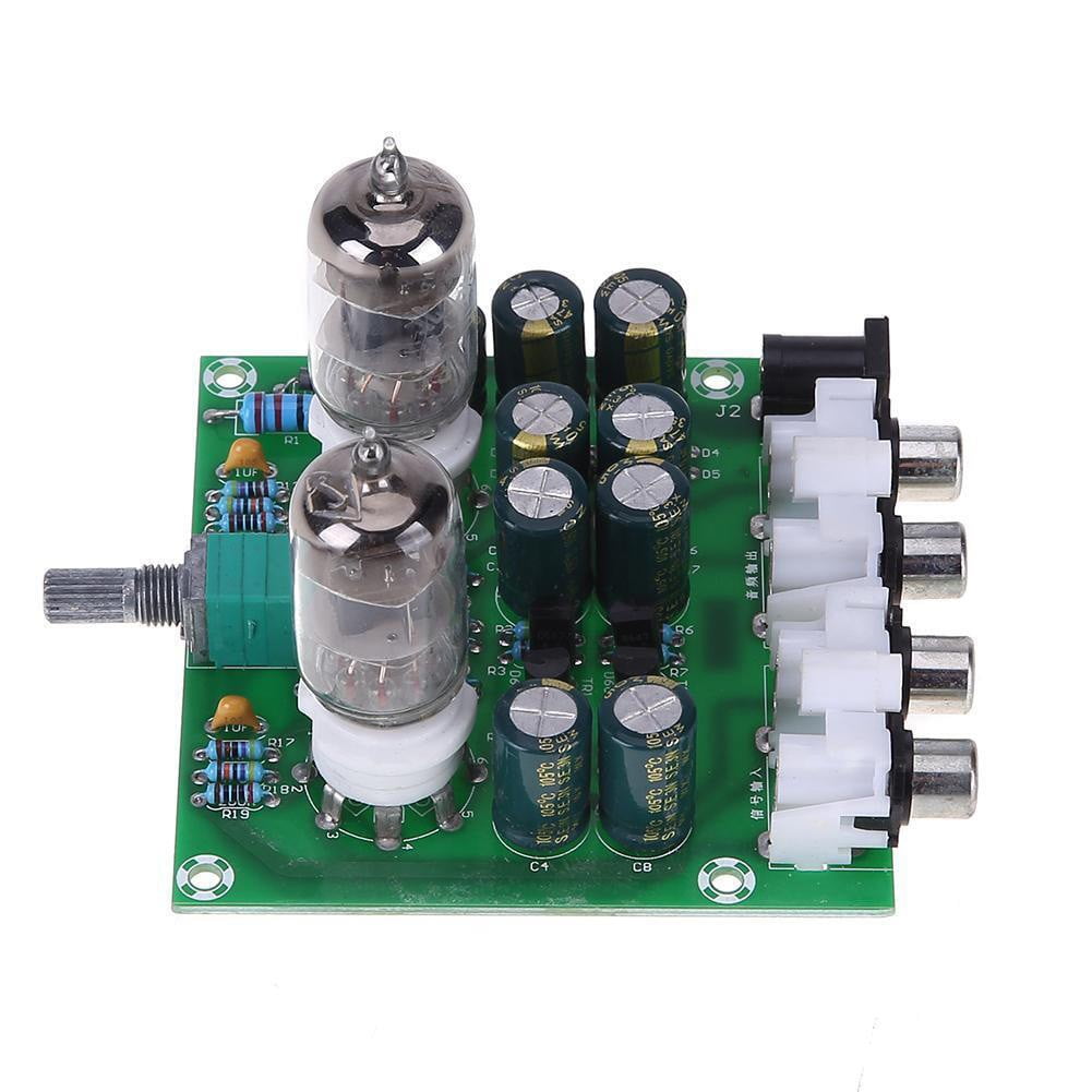 6J1 Hifi Stereo Electronic Tube Preamplifier Board Finished Preamp ...
