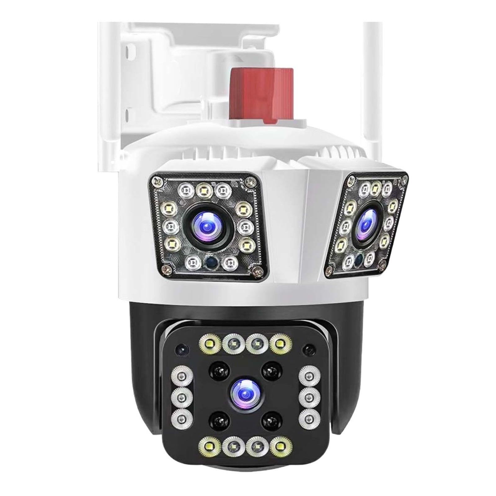 6K 12MP Three Lens Camera 8X Zoom Auto Tracking 4K PTZ IP Cam Security ...