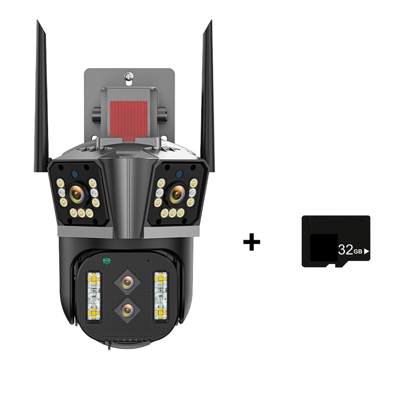 6K HD IP Camera 16MP 10X Hybrid Zoom Auto Tracking PTZ Camera Outdoor ...