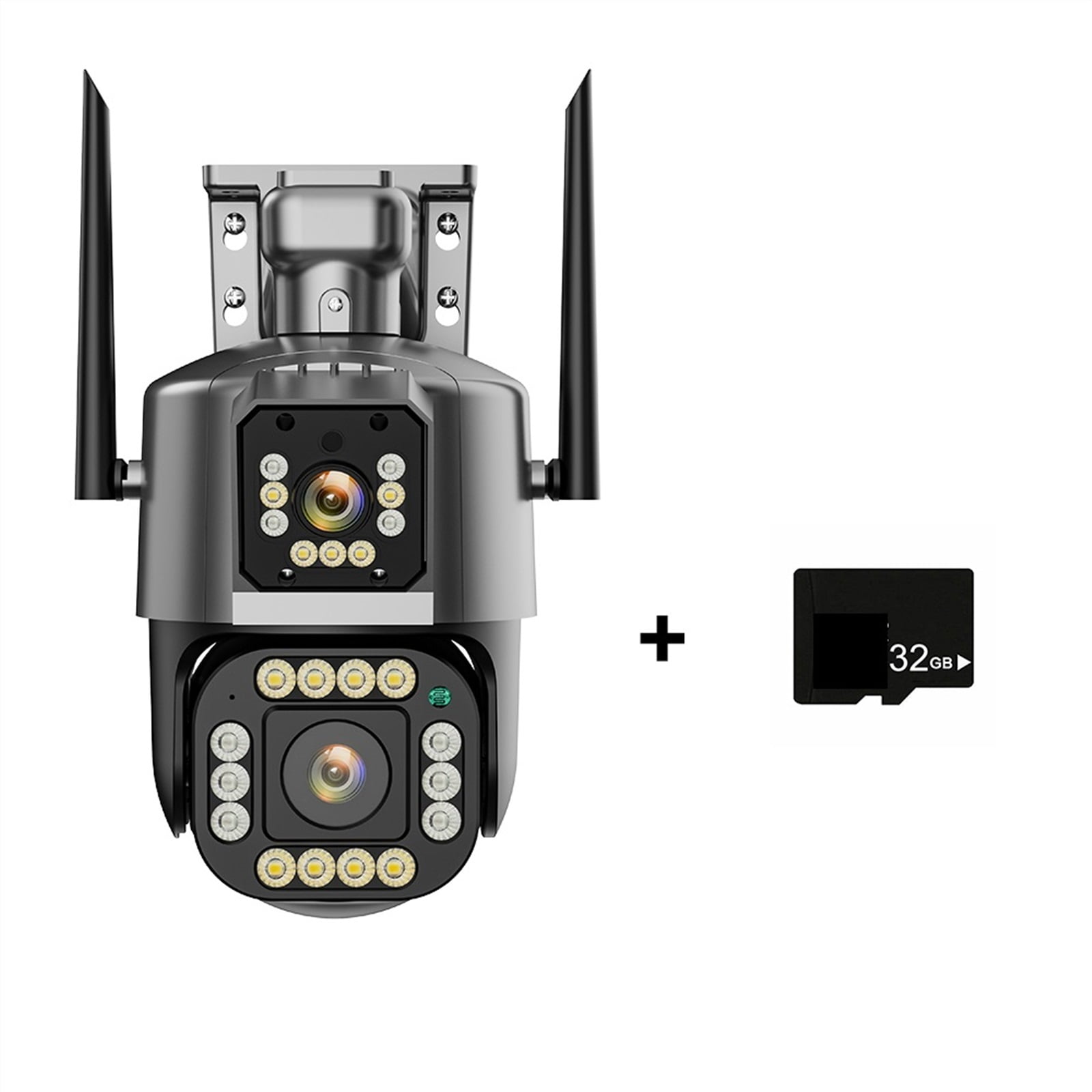 6K HD IP Camera 16MP 10X Hybrid Zoom Auto Tracking PTZ Camera Outdoor ...