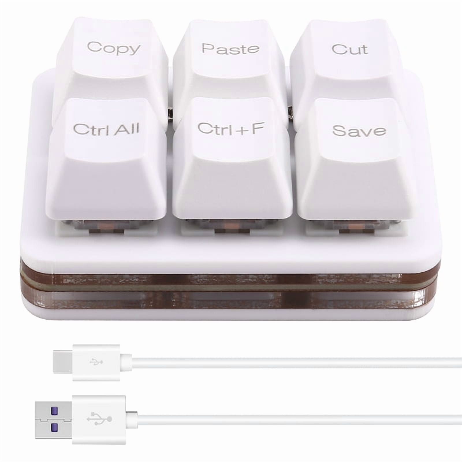 6Keys Copy Paste Search Save Cut Keyboard One Handed OSU Keypad ...