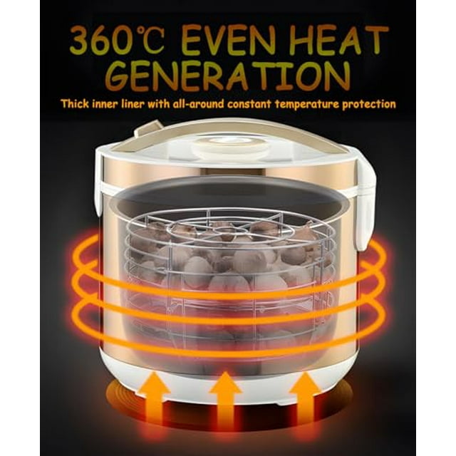 6L 110V Black Garlic Fermenter Black Garlic Ferment Box Pot Full ...