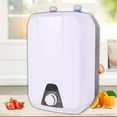 6L 1500W Instant Hot Water Heater with Indicator Light, Temperature ...