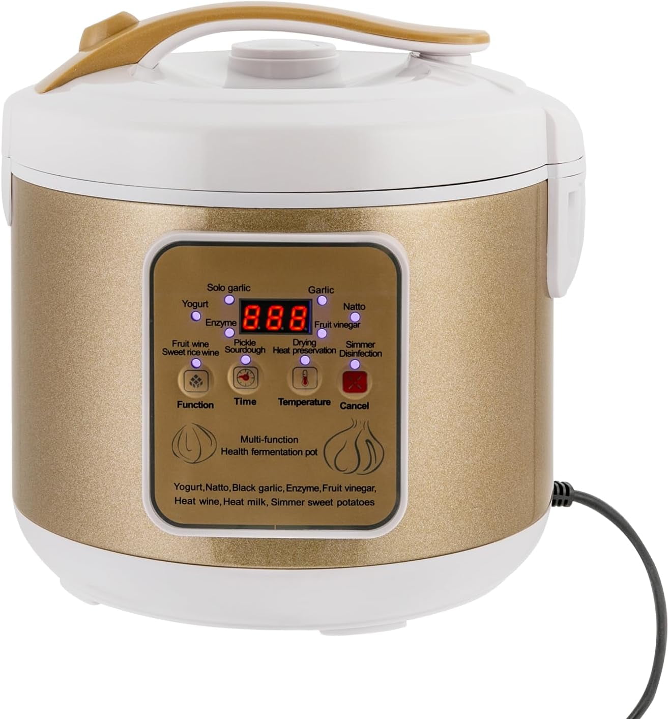 6L Black Garlic Fermenter, 90W Automatic Intelligent Fermentation Box ...