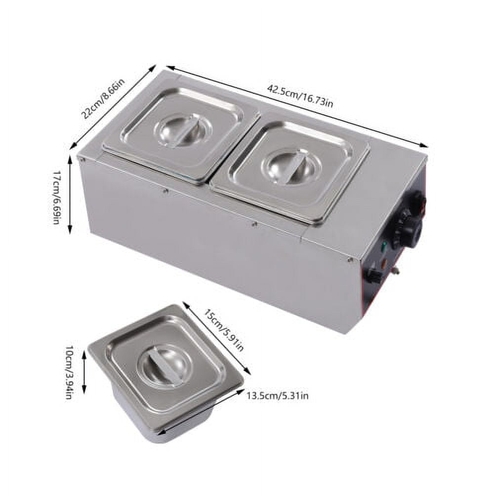 6L Chocolate Tempering Machine Electric Melting Pots Stainless Steel ...