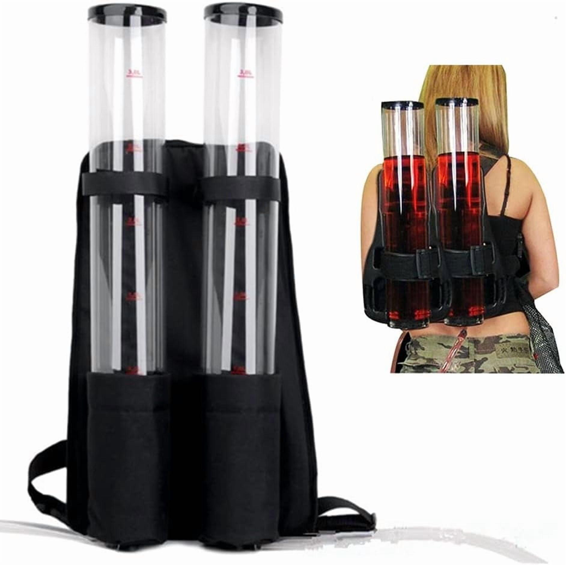 6L Dual Barrel Backpack Drink Dispenser Beer Dispenser Backpack ...