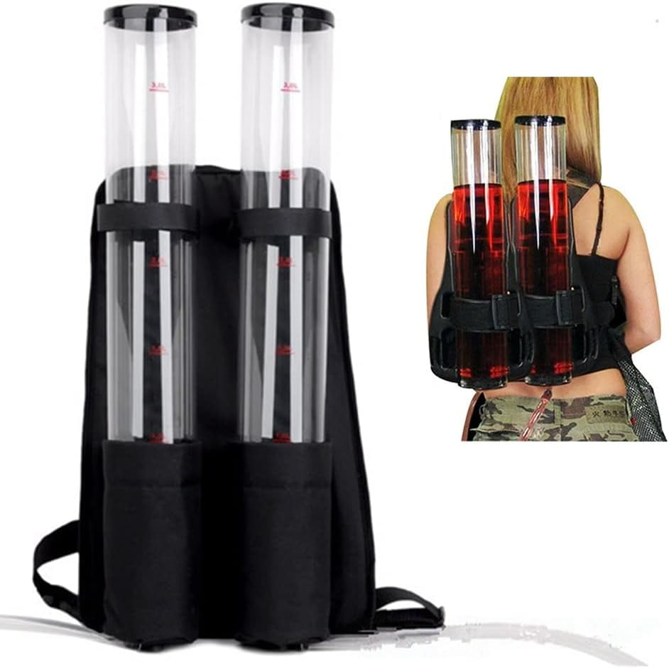 6L Dual Barrel Backpack Drink Dispenser Beer Dispenser Backpack ...