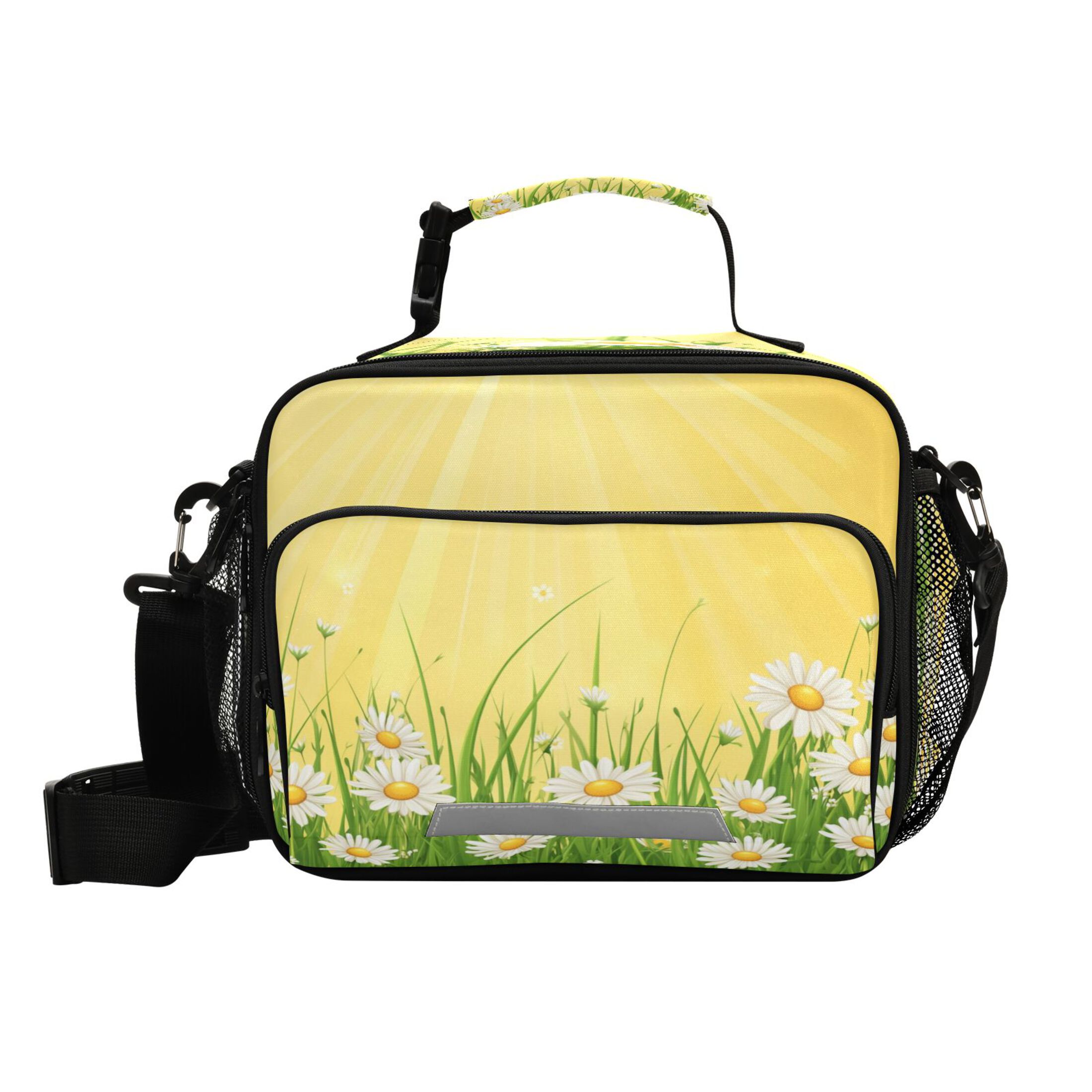 6L Leakproof Lunch Tote with Thermal Lining Lunch Bag Picnic Cooler Bag ...