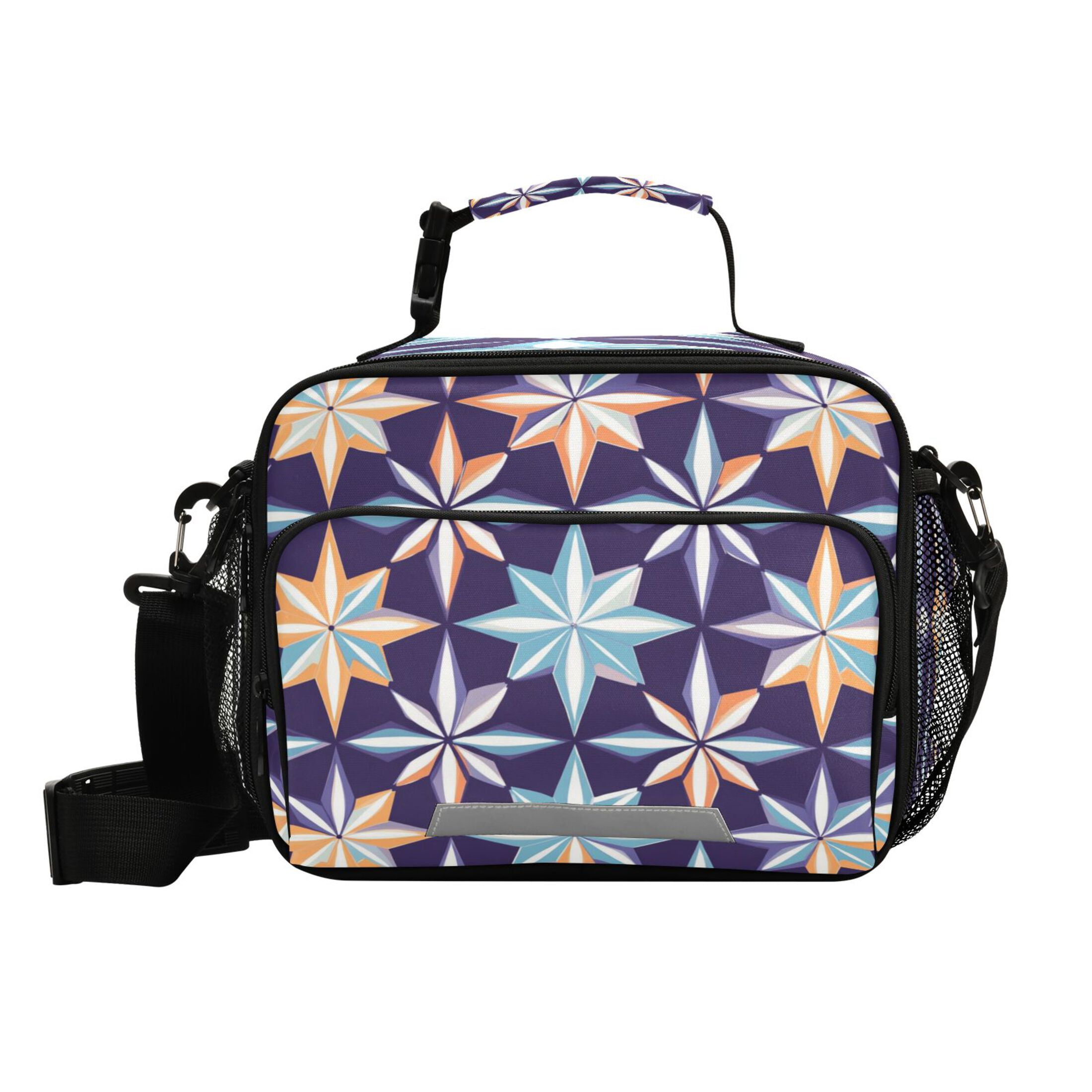6L Leakproof Lunch Tote with Thermal Lining Lunch Bag Picnic Cooler Bag ...