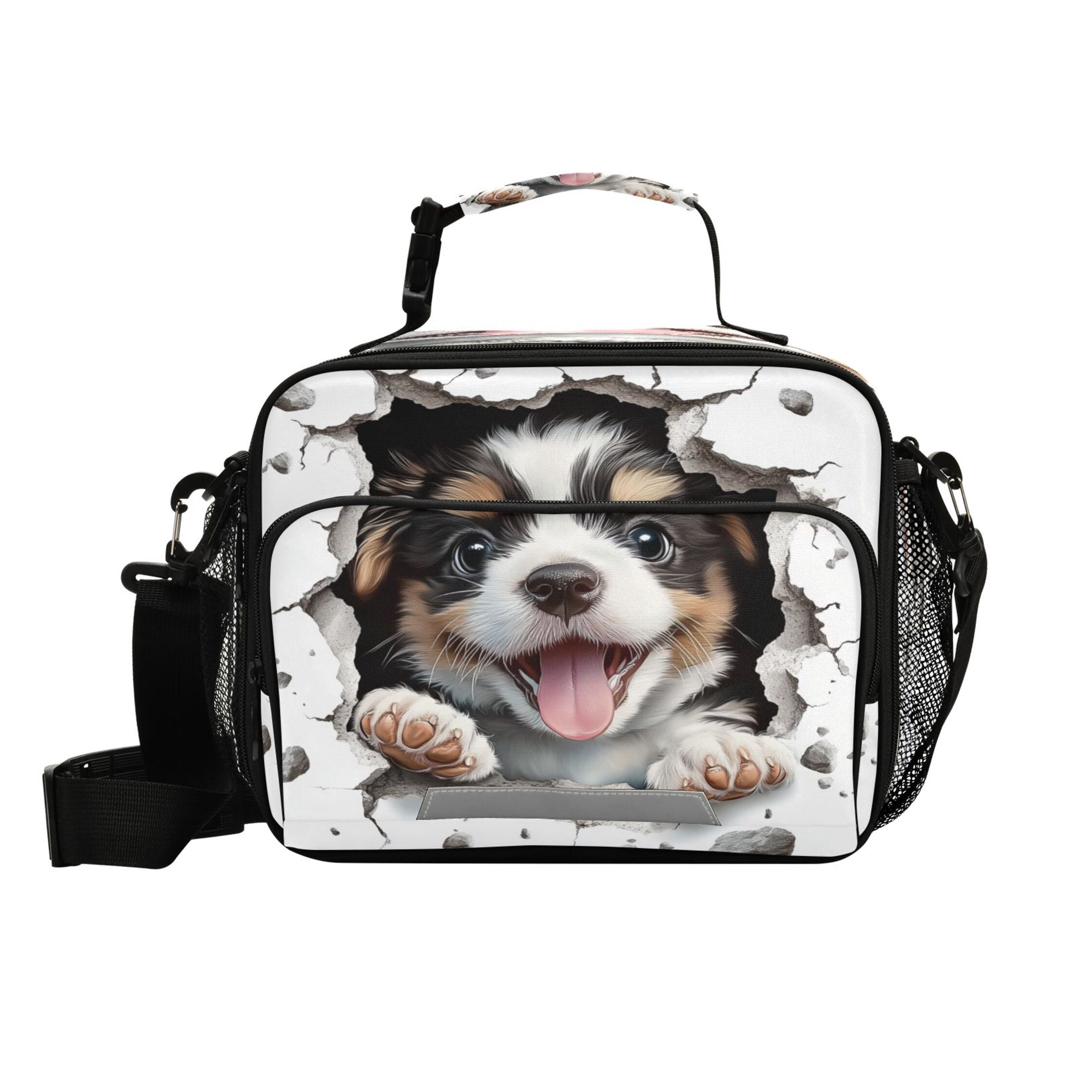 6L Leakproof Lunch Tote with Thermal Lining Lunch Bag Picnic Cooler Bag ...