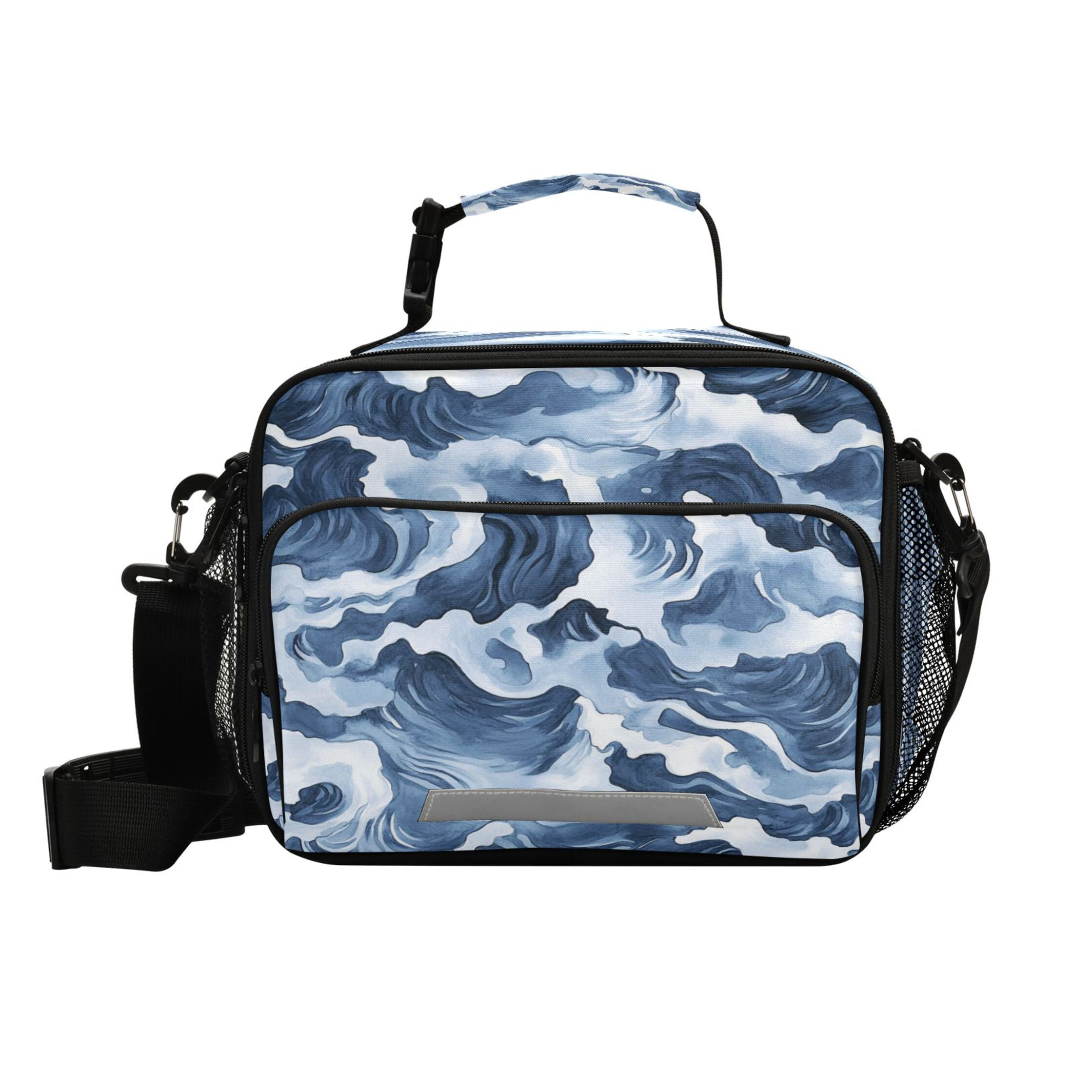 6L Leakproof Lunch Tote with Thermal Lining Lunch Bag Picnic Cooler Bag ...