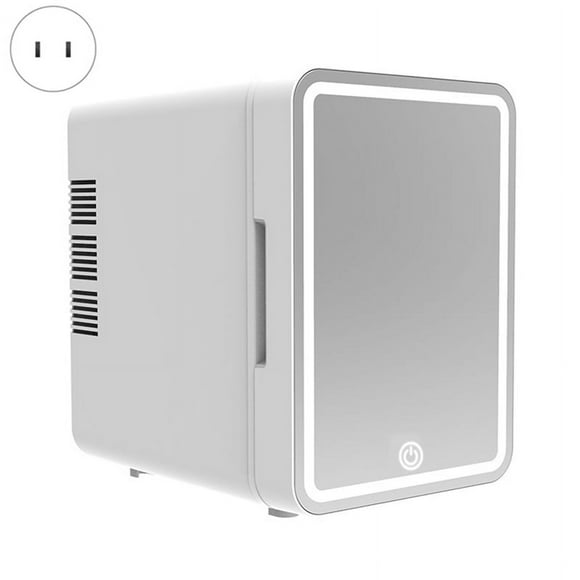 Mirrored Mini Fridge