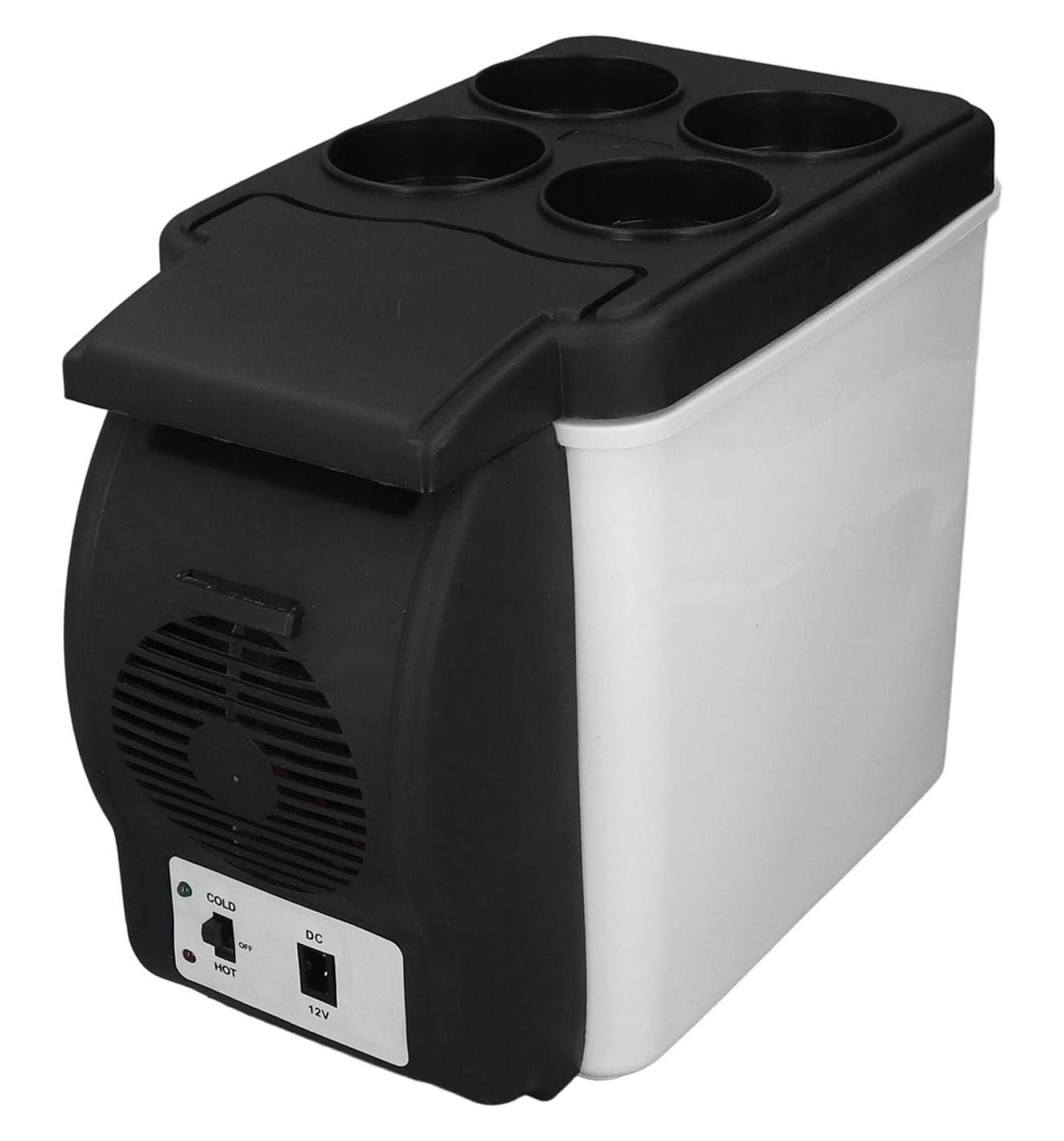 6L Mini Fridge, Portable 12 Volt Refrigerator, Thermoelectric Cooler ...