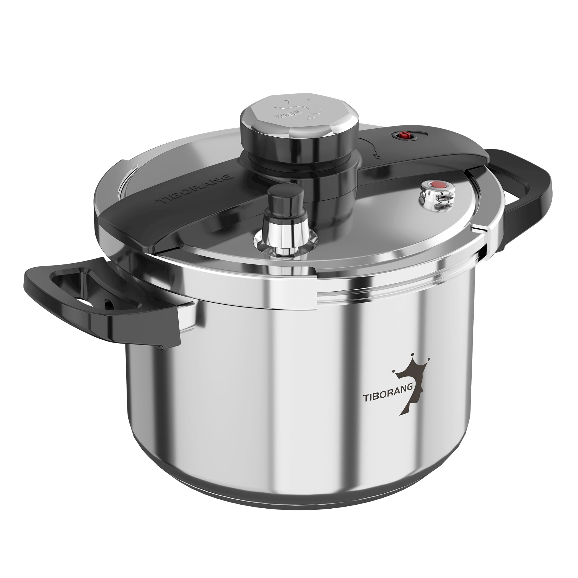 6L Stainless Steel Pressure Cooker for All Stovetops - Save 50% Cooking ...