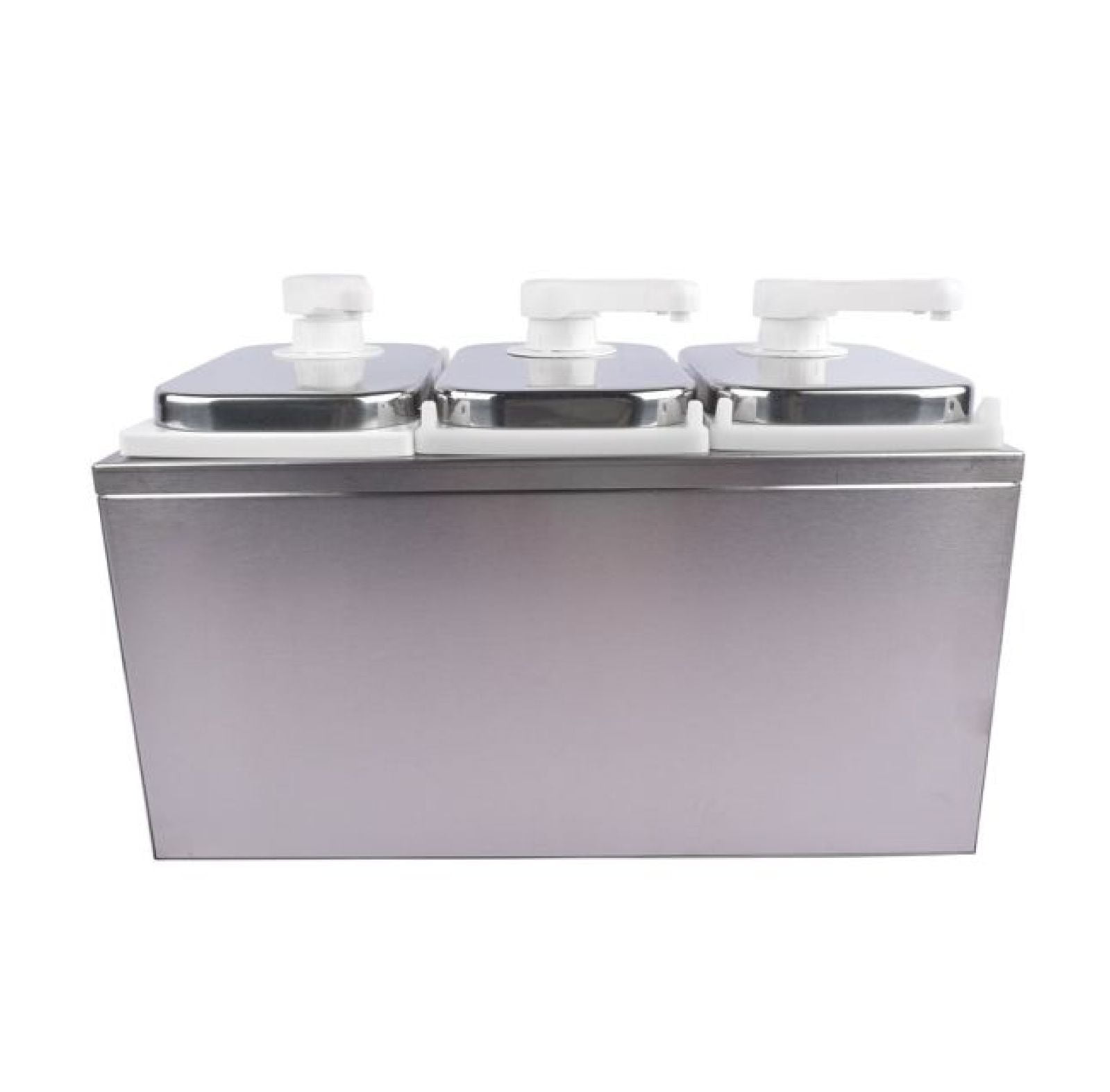 6L Stainless Steel Sauce Pump Dispenser Squeeze Condiment Dispensing ...