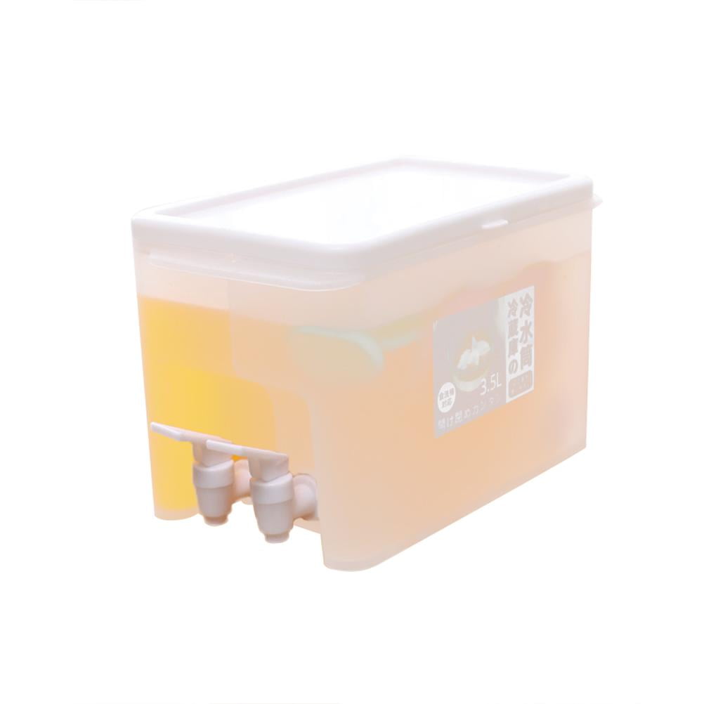 6L Water Jug With Faucet Cold Water Container Lemon Juice Fruit Teapot ...