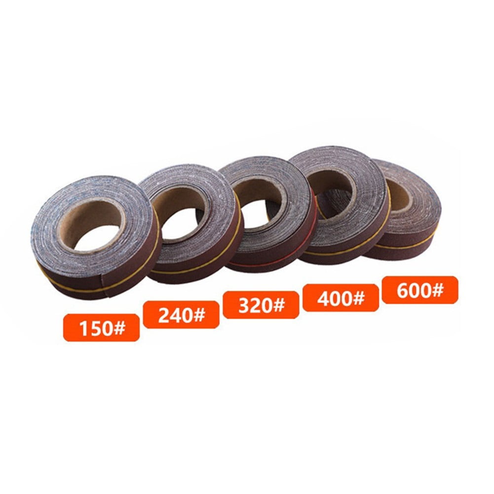 6M Emery Cloth Roll Polishing Sandpaper 150-600Grit Emery Cloth Roll ...