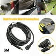 6M High Pressure Replacement Hose, KKER Steel Wire Braided Pressure ...