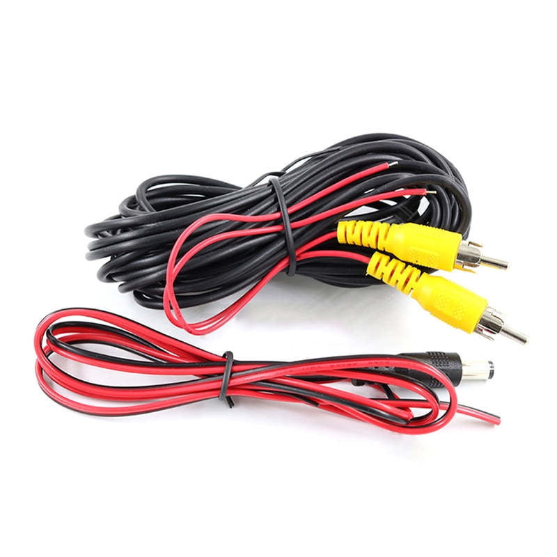 6M RCA Video Cable AV Extension Wire Harness With ADC Power Cable ...