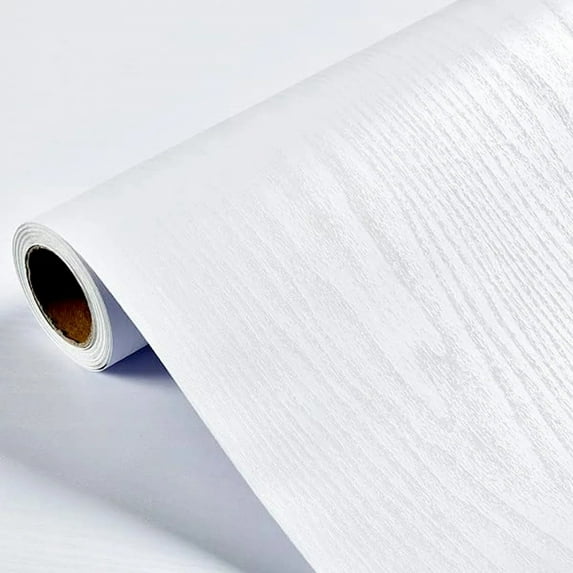 6M Waterproof Self Adhesive Vinyl Wallpapers Roll Furniture Cabinets ...