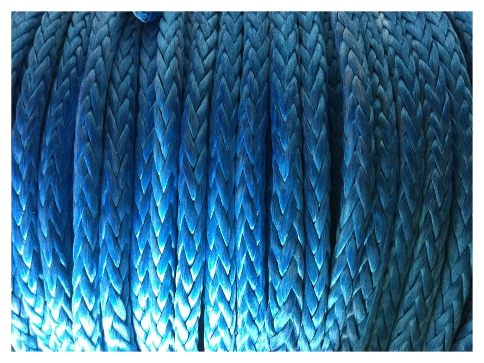 6MM*100M Synthetic Winch Line Fiber Rope For 4WD 4x4 ATV UTV Boat ...