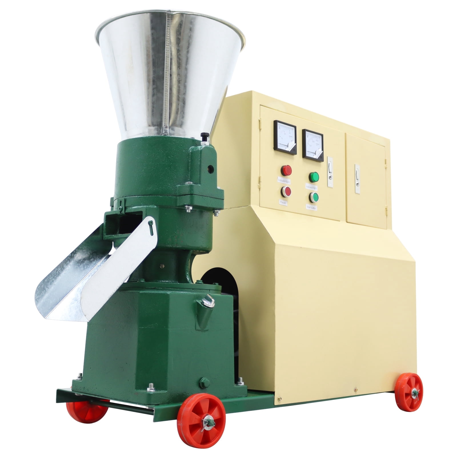 6MM Animal Feed Pellet Granulator Farm Electric Grain Pelleter Maker 2 ...