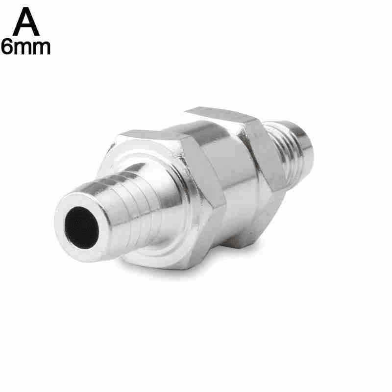 6MM-One Way Fuel Check Valve, Made of Aluminum Alloy, for Car Vacuum ...