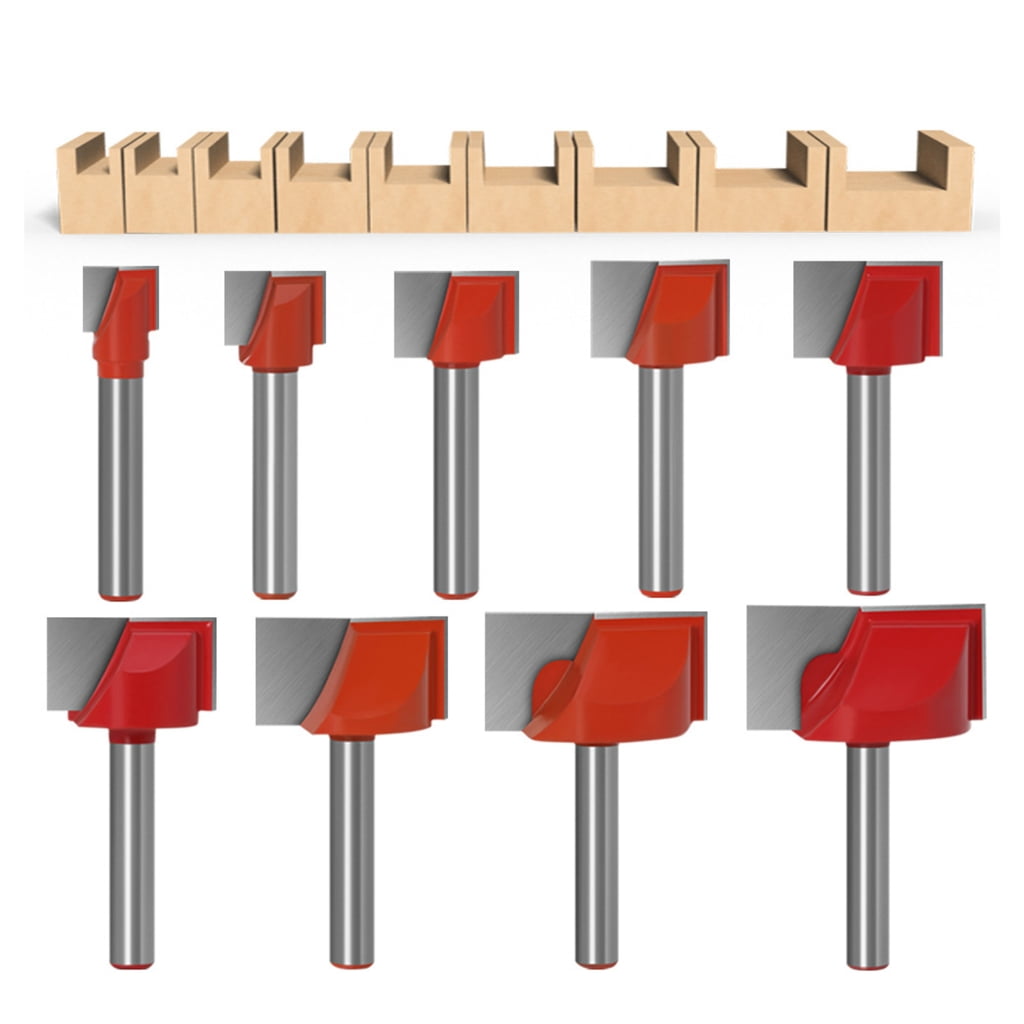 6MM Shank Cleaning Bottom Bit Router Bit Woodworking Milling Cutter For ...