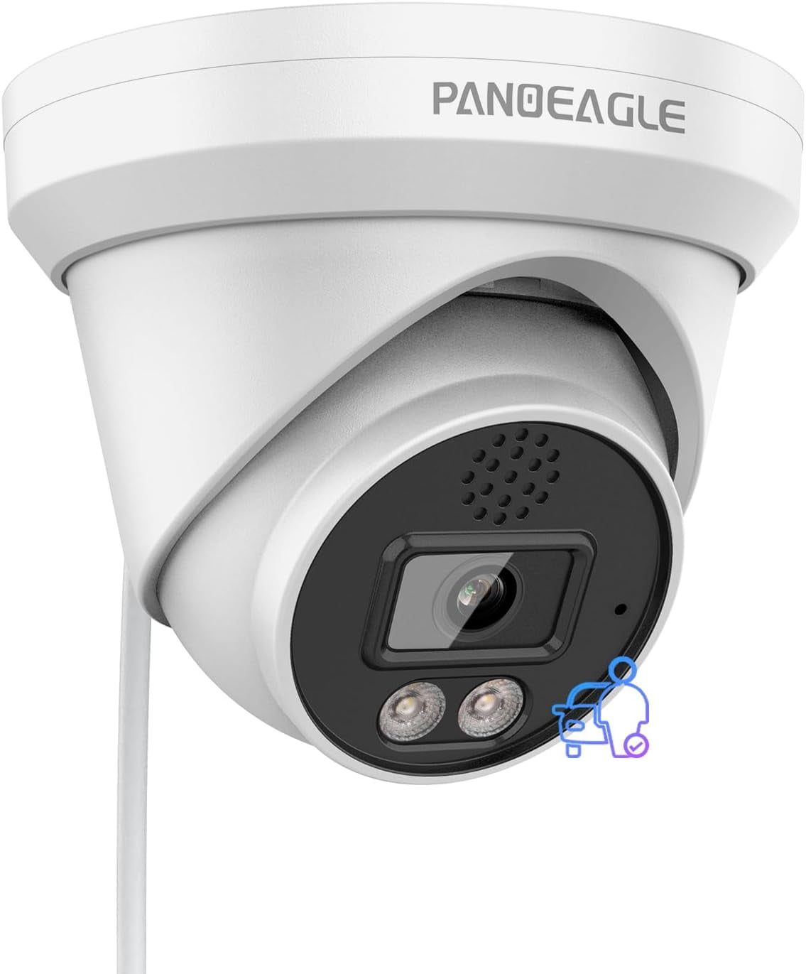 6MP PoE IP Camera, AI Human Vehicle Detection, Starlight 2.8mm Lens ...