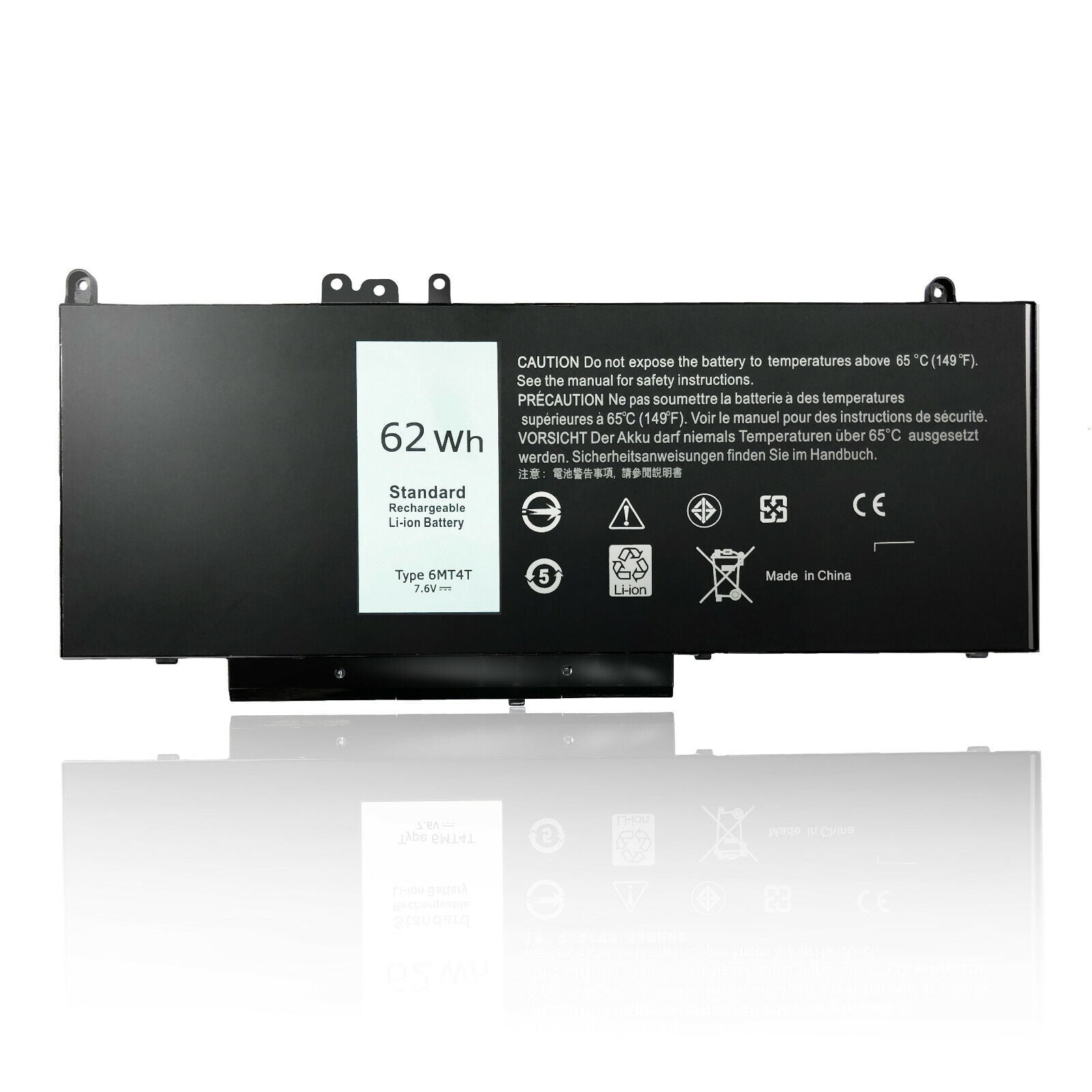 6MT4T 7.6V 62WH Laptop Battery Compatible with Dell Latitude 14 5470 ...