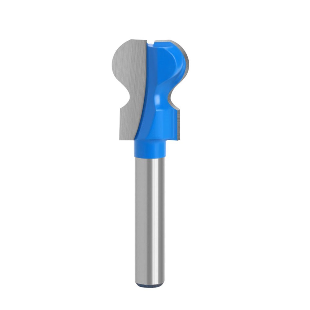6mm 1/4\" Double Finger Router Bits for Wood Milling Cutter Industrial ...