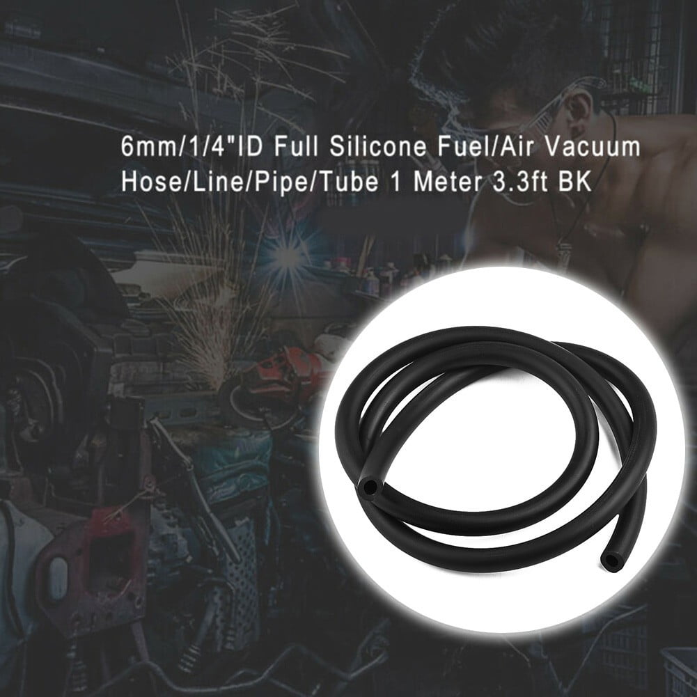 6Mm 1/4" Id Full Silicone Fuel/Air Vacuum Hose/Line/Pipe/Tube 1 Meter ...