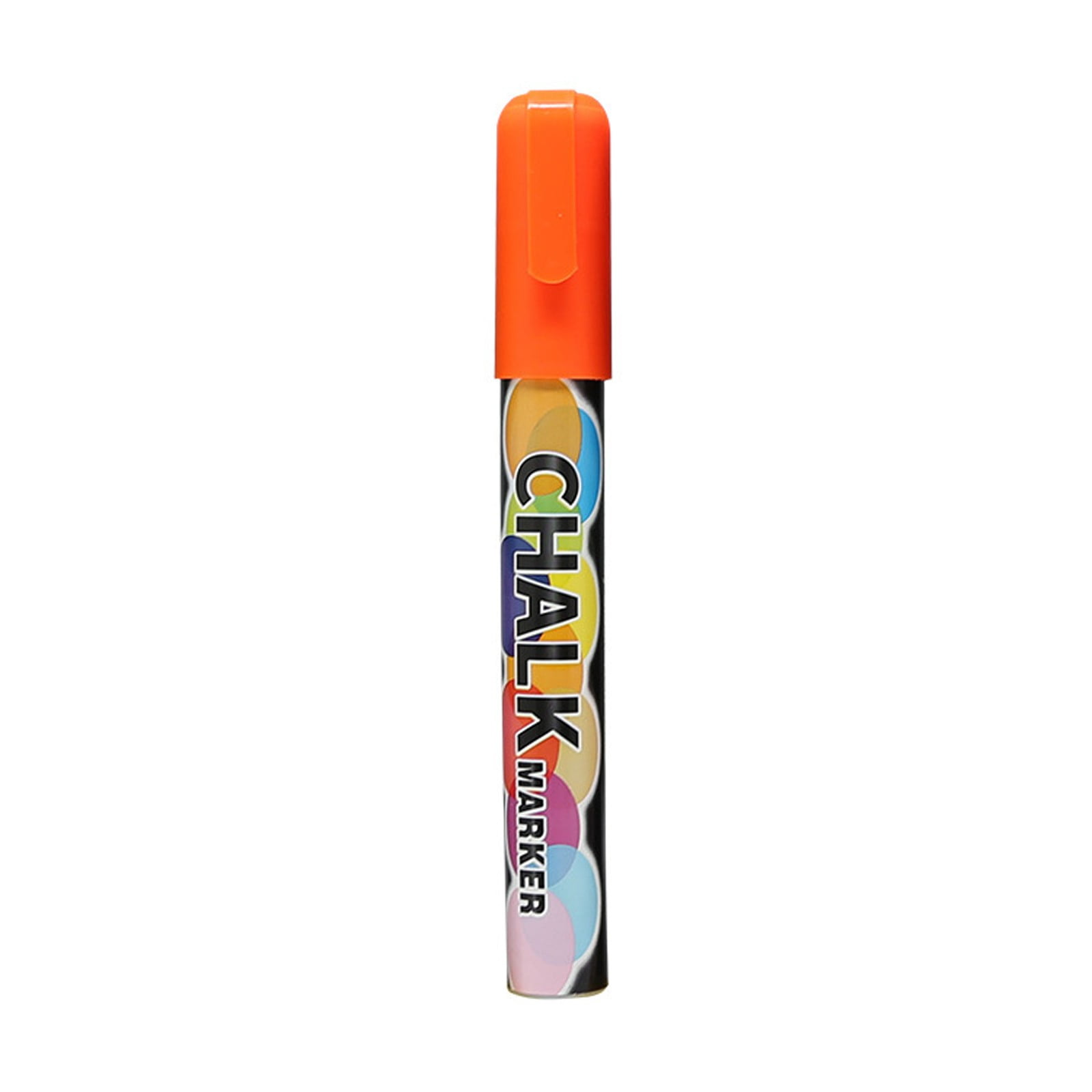 6Mm Colored Erasable Liquid Chalk, Erasable Blackboard Marker, Orange ...