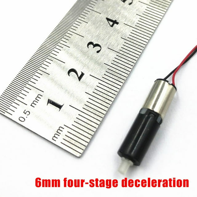 6Mm Dc3V Precision Mini Planetary Reduction Reducer Gear Motor -4 Stage 6Mm-Four Stage - Walmart.com