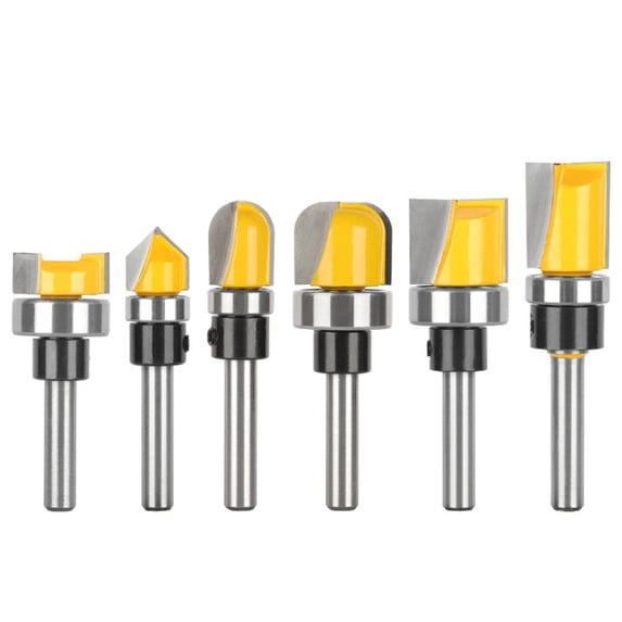 6Mm Shank Bowl & Tray Milling Cutter Woodworking Corner Rounding Router ...
