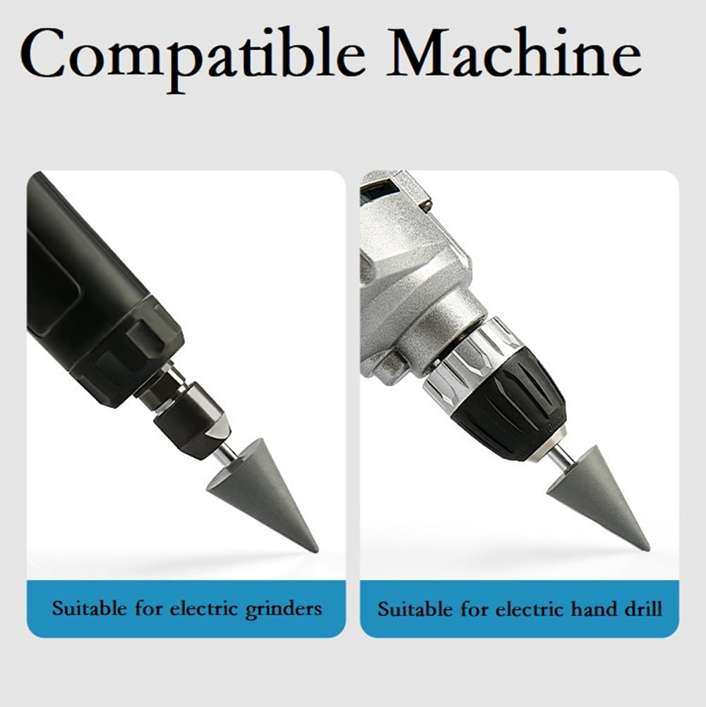 6Mm Shank Resin Diamond Conical Burr Grinding Head for Stone Carving 50 ...