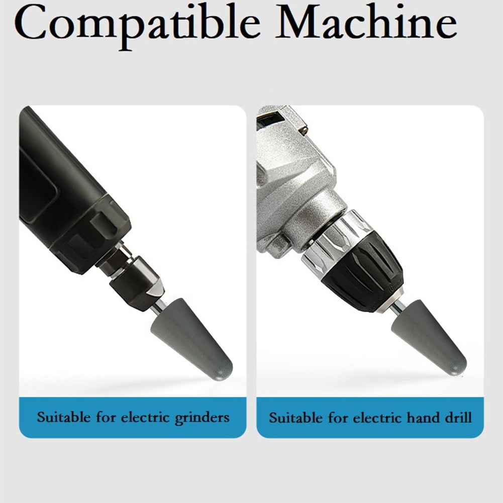 6Mm Shank Resin Diamond Conical Burr Grinding Head for Stone Carving Rotary Grit 1500 - Walmart.com