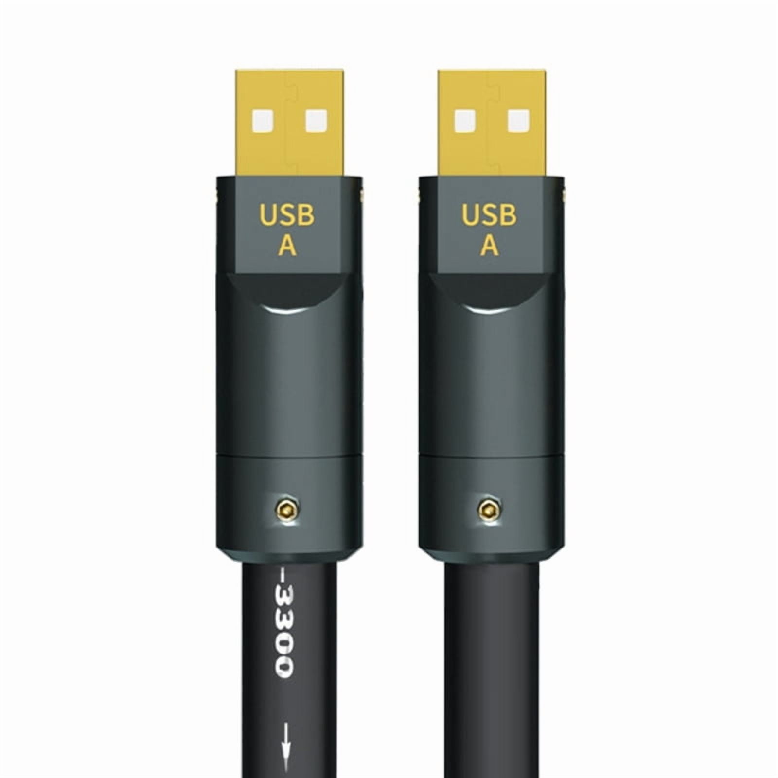 6N Single Crystal Copper USB A to A Audio Cable High Fidelity ...