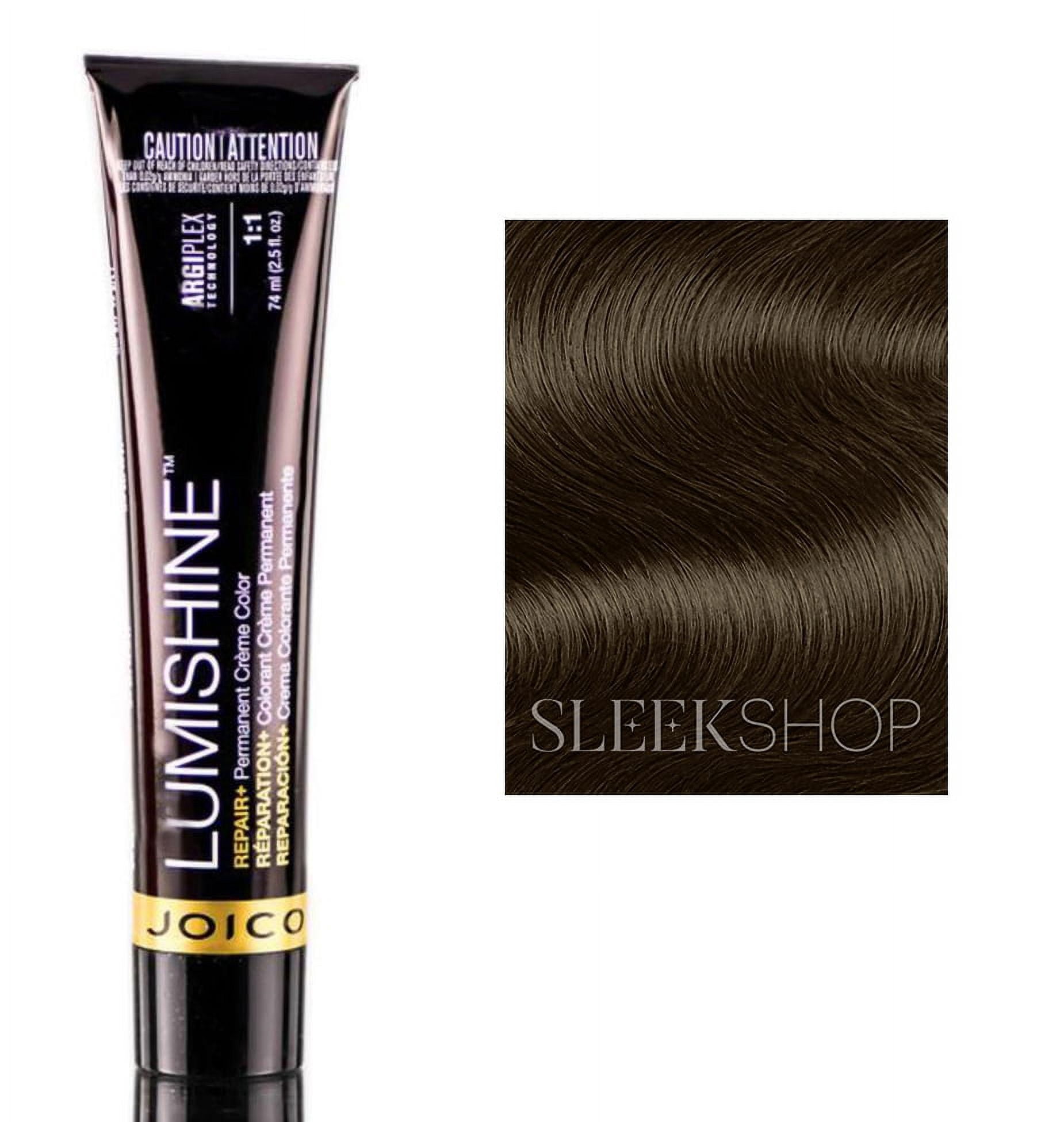 {6NA/6.01} Joico Lumishine Permanent Creme Color w/ SLEEKSHOP Hair Rat ...
