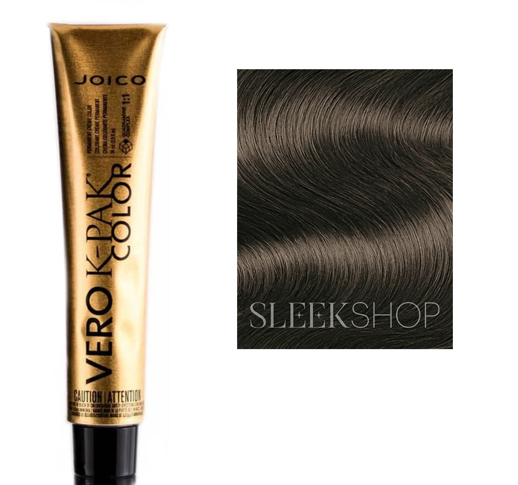 {6NA+ Light Natural Ash Brown} Joico Vero K-Pak Permanent Cream Hair ...
